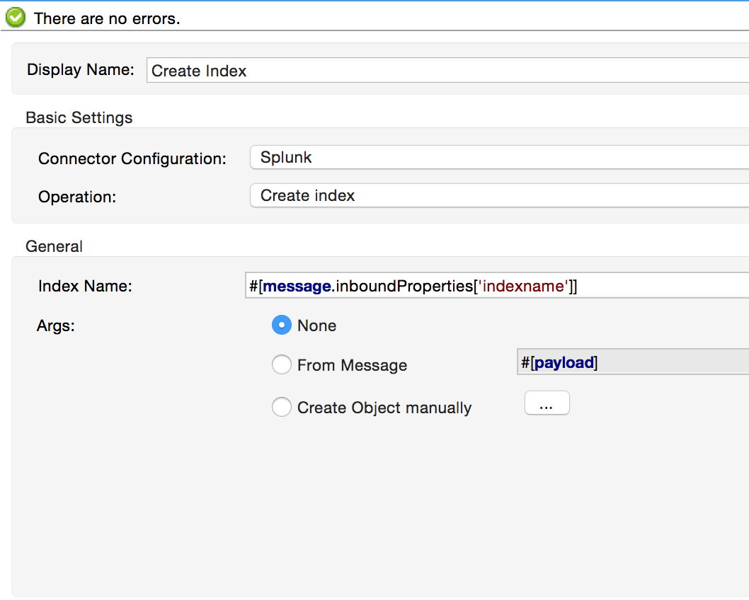 Splunk Connector v1.0.1 – Splunk Connector